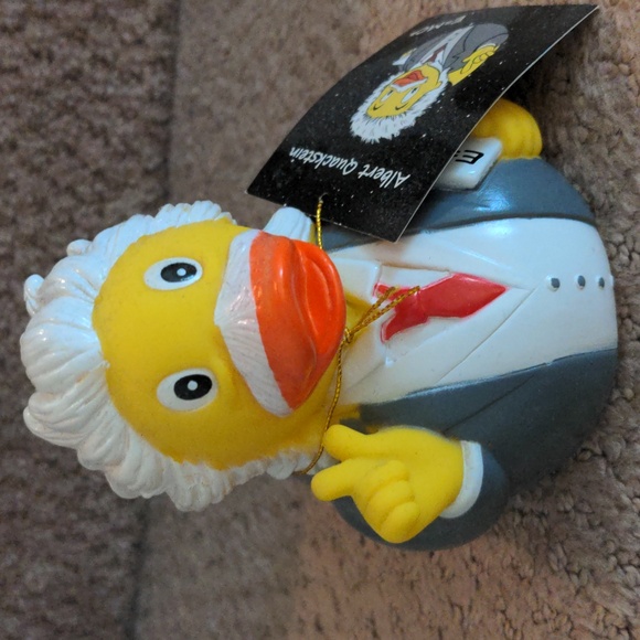 Bath Ducks | Toys | Albert Einstein Quackstein Rubber Duck | Poshmark